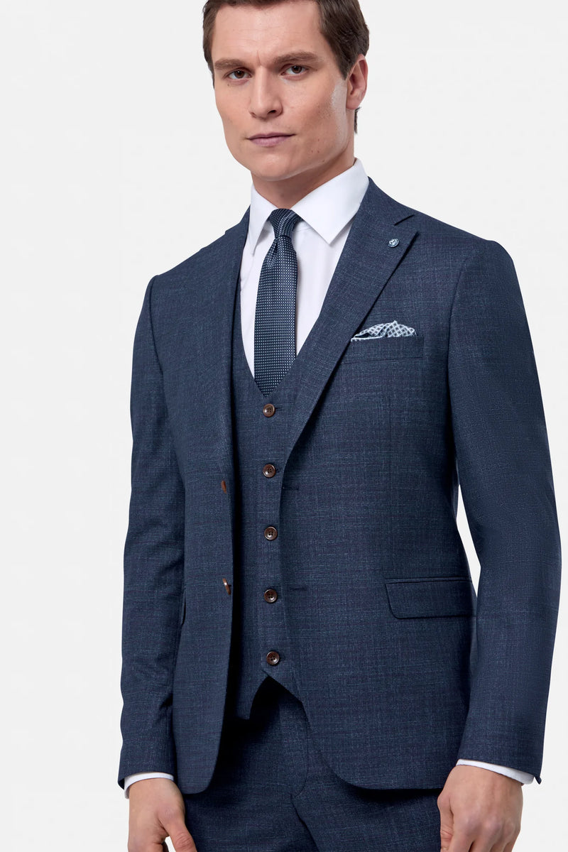 Benetti Ross Blue 3 - piece suit – Joe Greene's Menswear