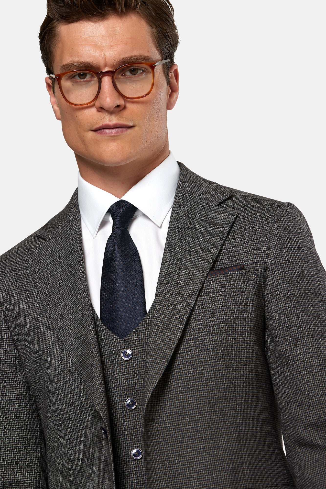 Benetti 3pc William Chocolate suit – Joe Greene's Menswear